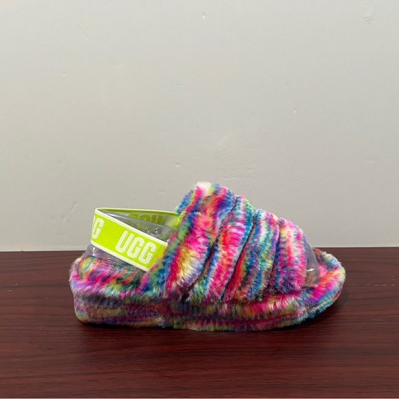 UGG | Shoes | Ugg Fluff Yeah Slide 12507 Pixelate | Poshmark